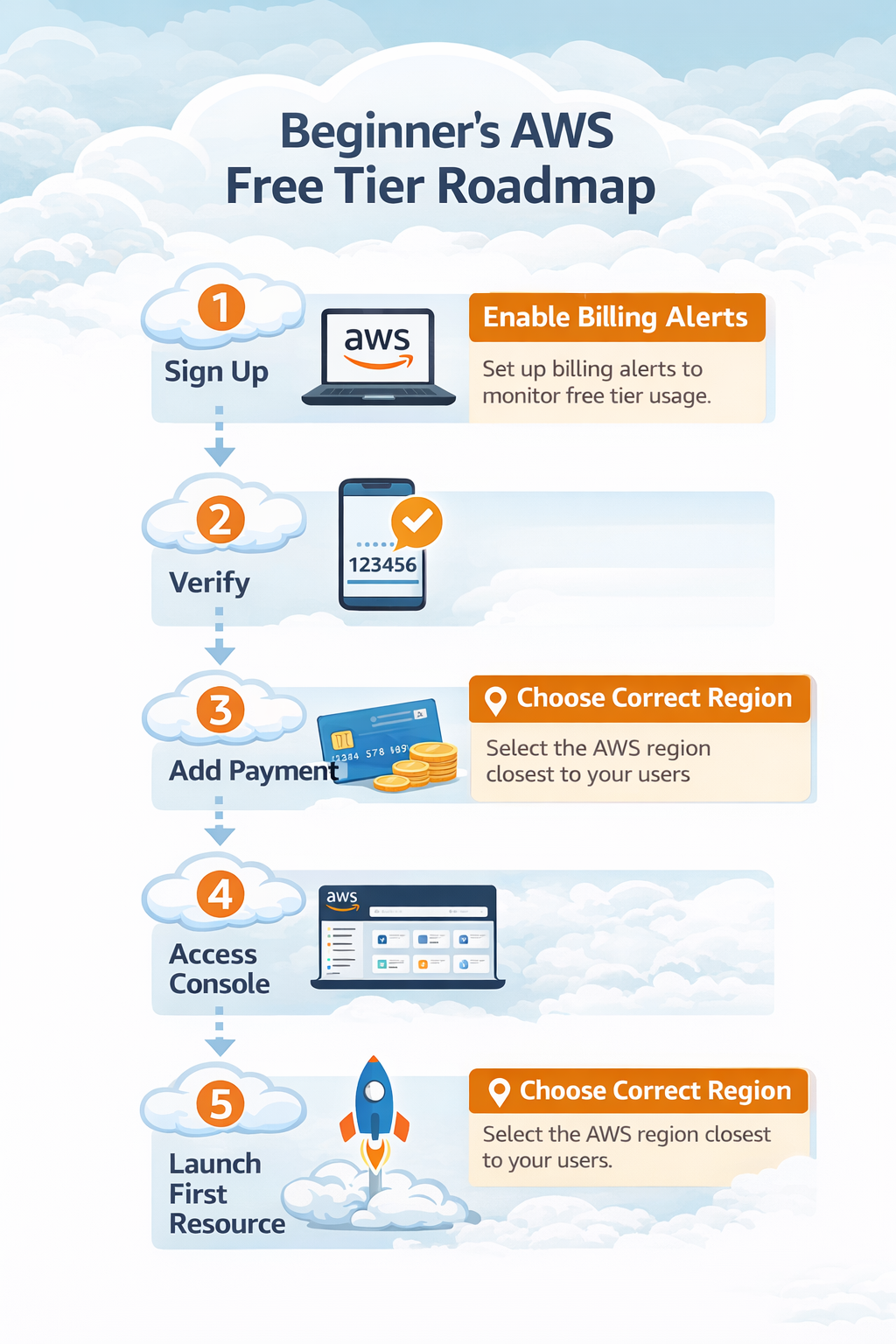 Day 3 – Setting Up Your AWS Free Tier Account Step-by-Step - Curiosity ...