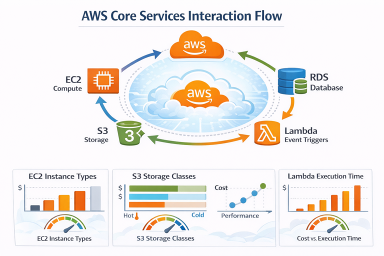 Day 2: AWS Services Overview – EC2, S3, RDS, Lambda Explained