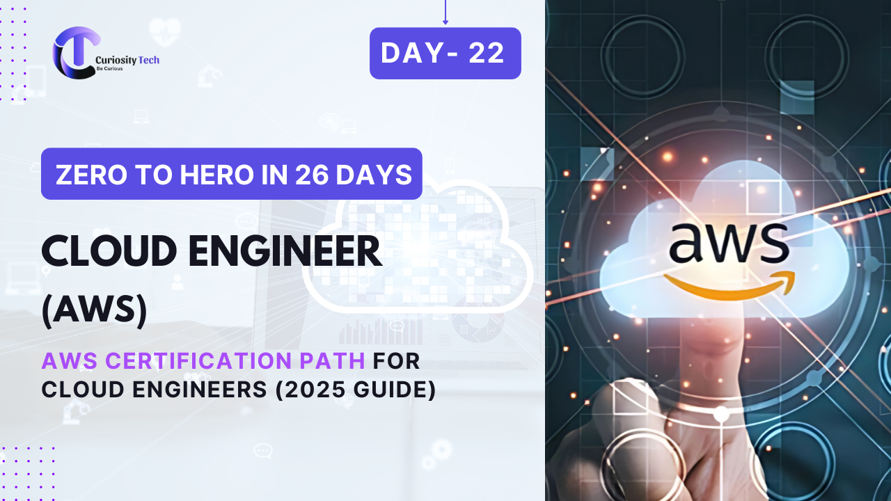 Day 22 – AWS Certification Path for Cloud Engineers (2025 Guide) - Curiosity | Blog