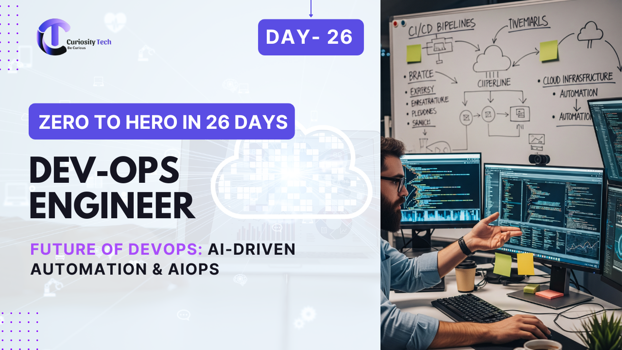 Day 26 – Future of DevOps: AI-Driven Automation & AIOps - Curiosity | Blog