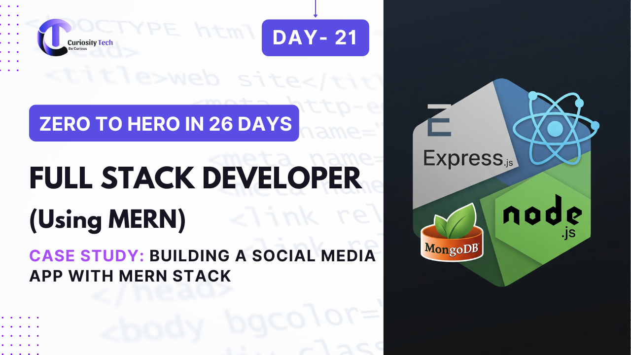 Day 21 – Case Study: Building a Social Media App with MERN Stack ...